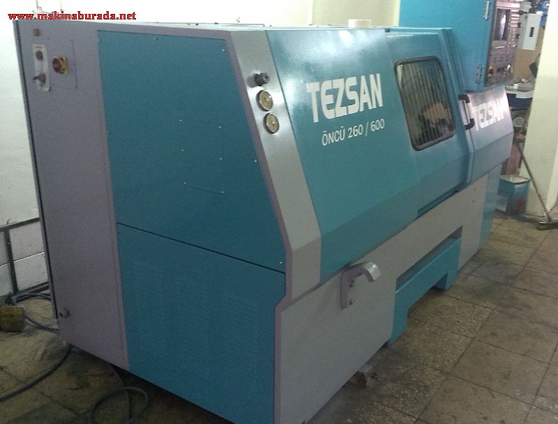 SATILIK TEZSAN ÖNCÜ 260/600 CNC TORNA TEZGAHI - MakinaBurada.Net